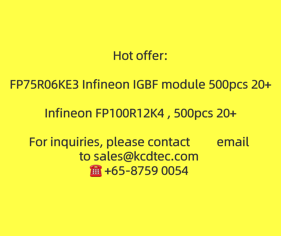 Infineon parts offer – Technology, Components and Data Solutions